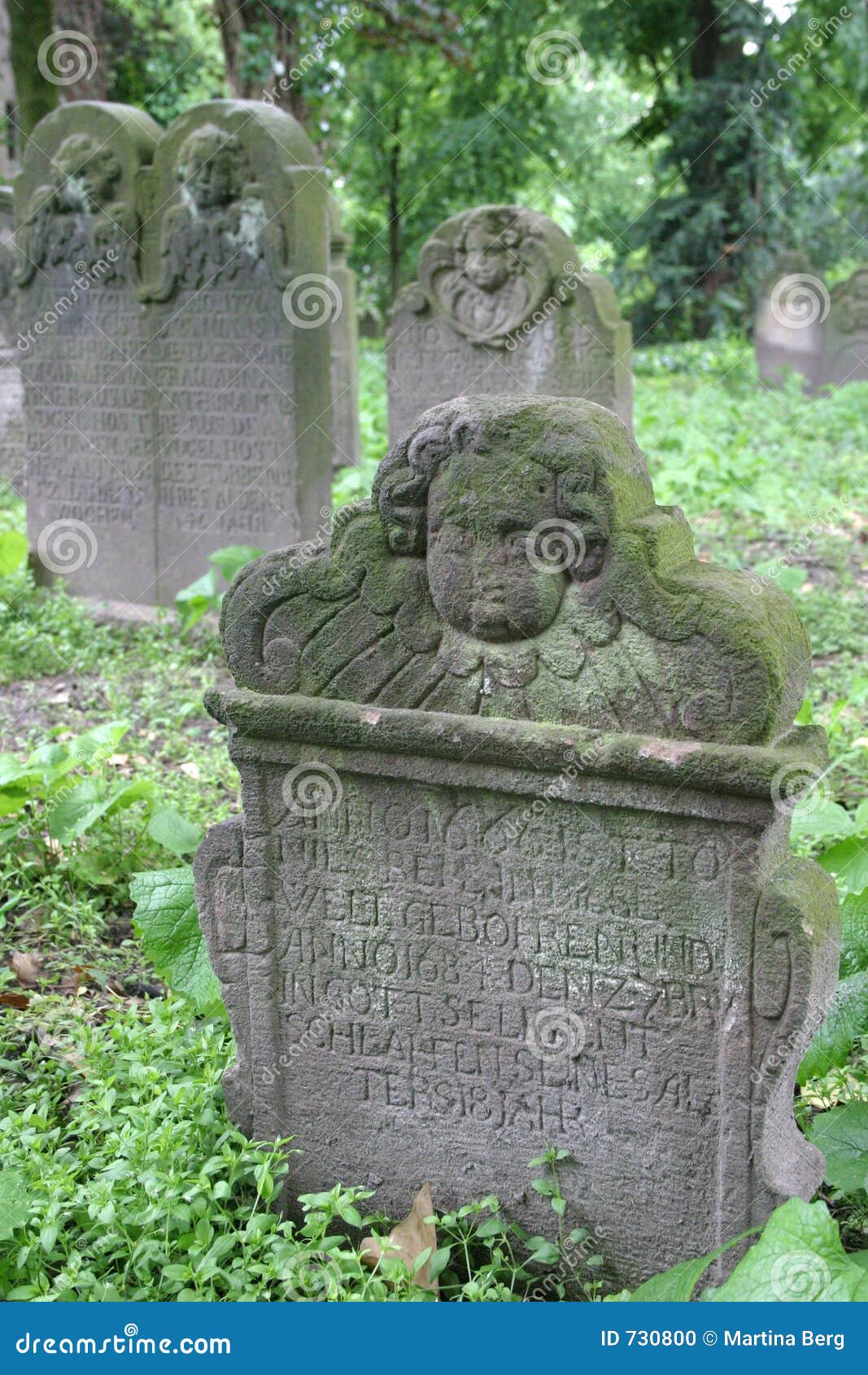 Gravestones stock photo. Image of morbid, cemetery, gravestones - 730800
