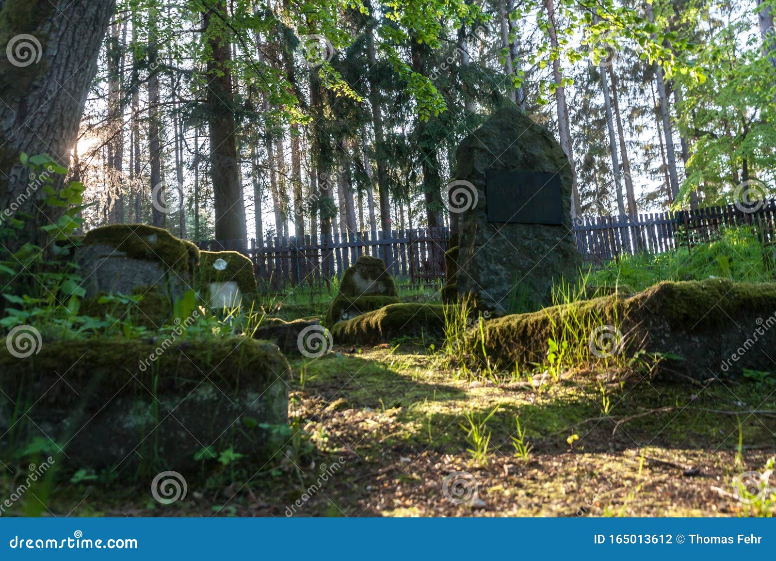 Gravestones of an Old Cemetry Stock Photo - Image of death, historic ...