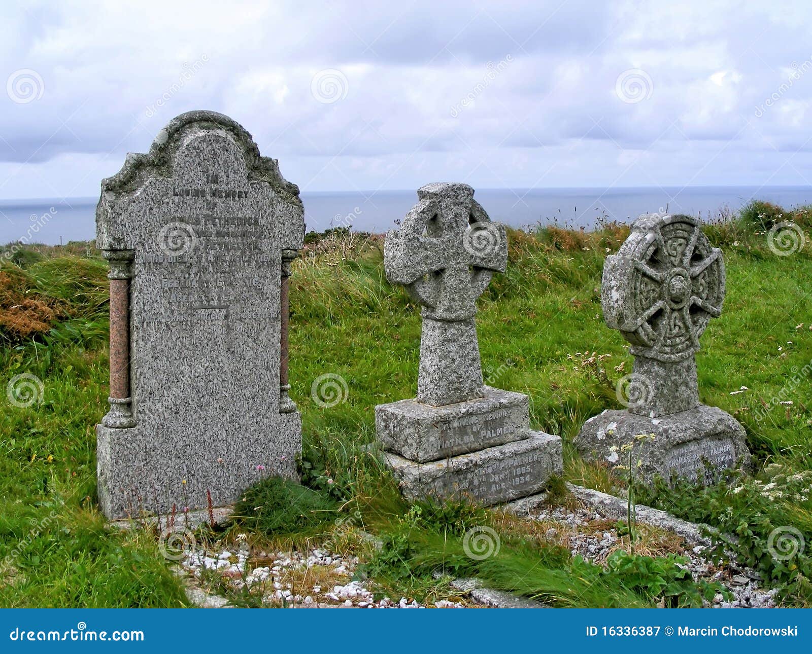 Graveyard stock image. Image of britain, bank, grass - 16336387