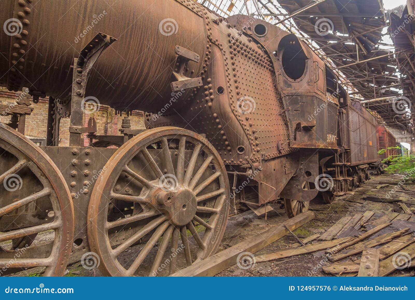 Graveyard of Abandoned Trains Stock Photo - Image of railway, trains ...