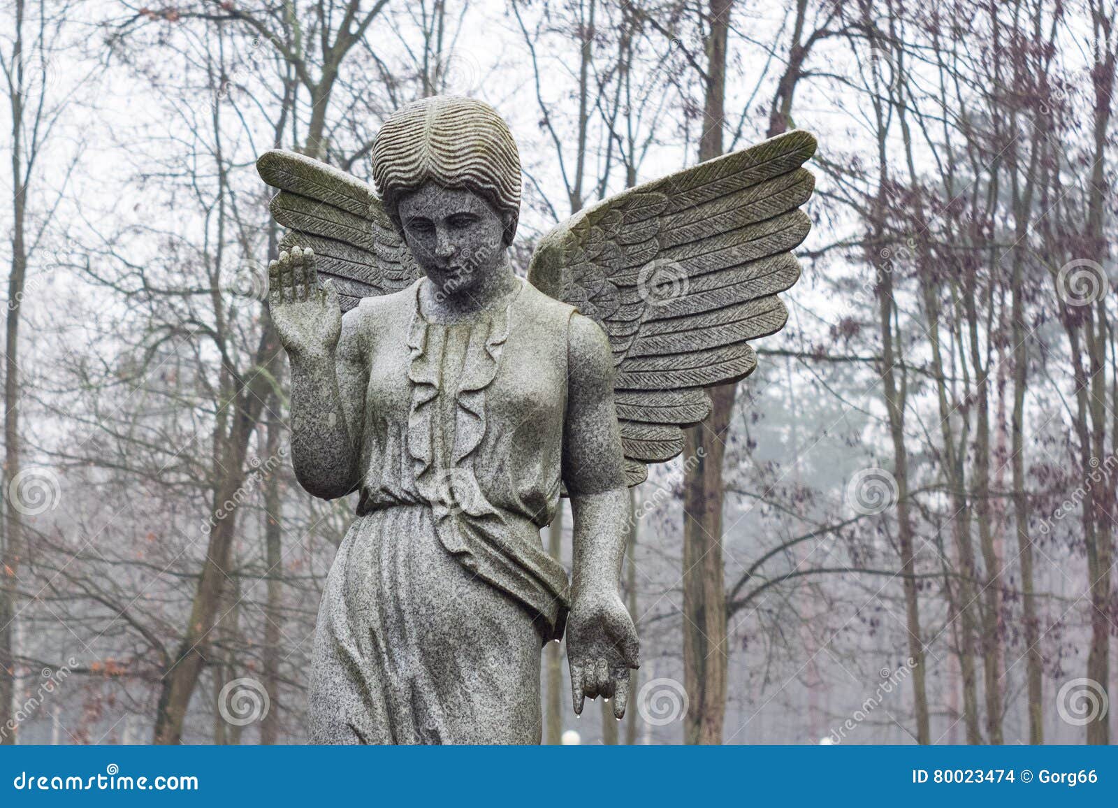 Graveyard angel stock photo. Image of cemetery, hope - 80023474