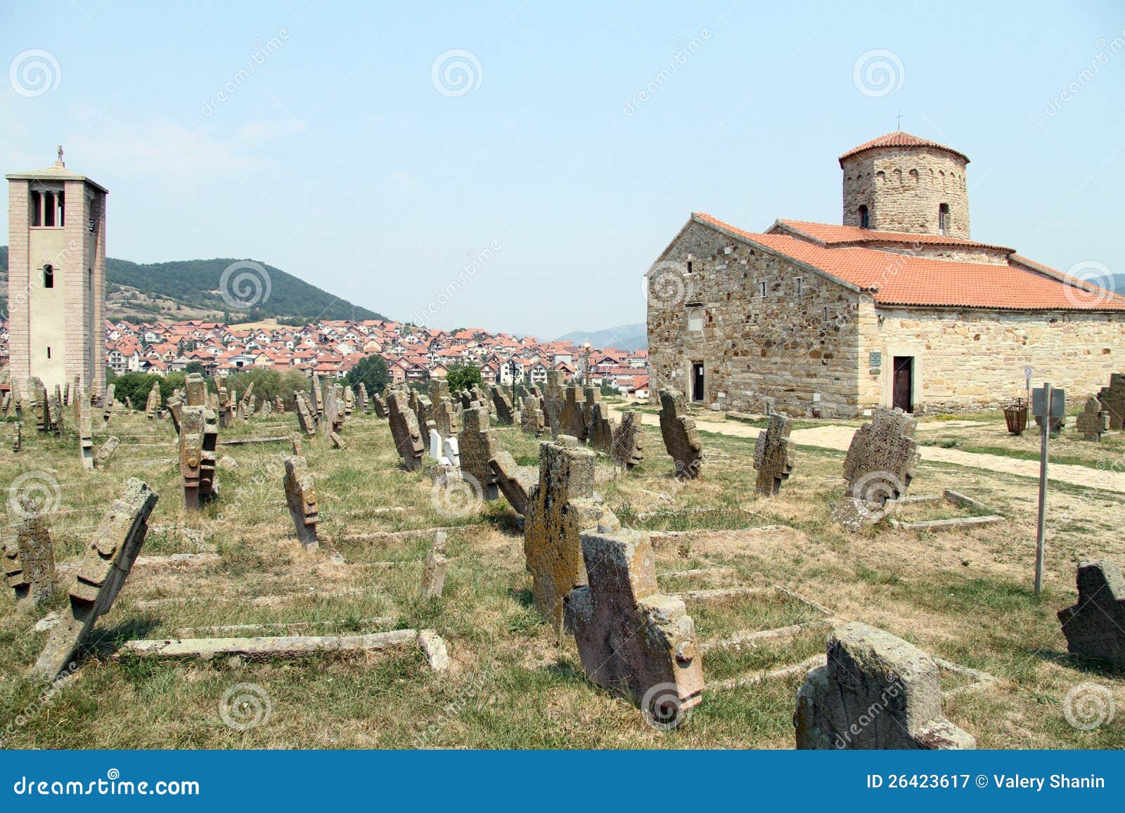 Graveyard and church stock image. Image of spirituality - 26423617