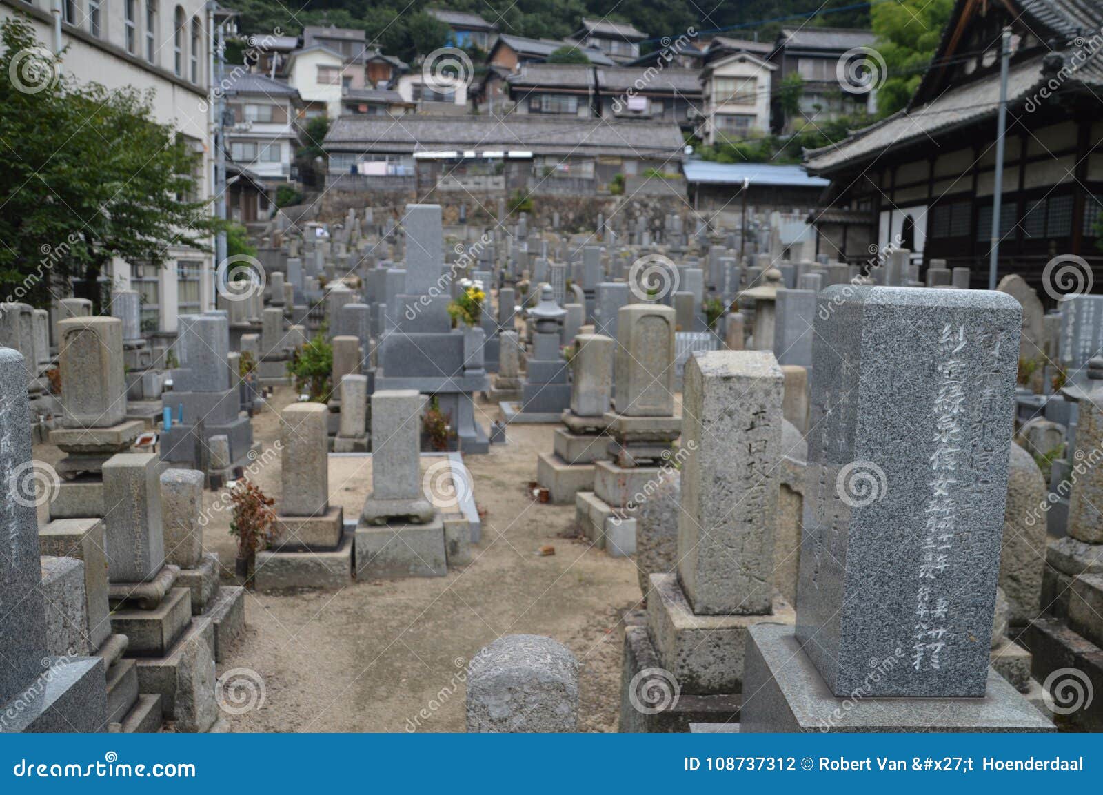 Graveyard at Onomichi Japan Editorial Photography - Image of graveyard ...