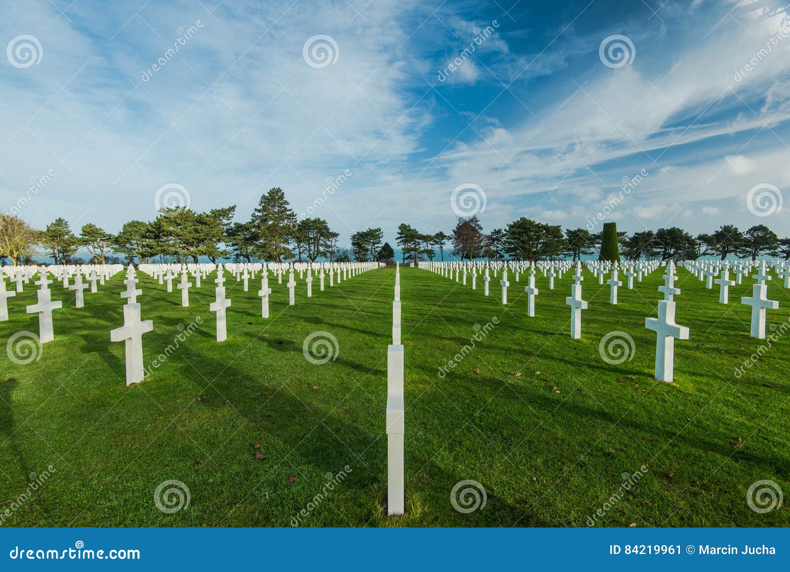 Graveyards of Fallen Soldiers in Normandy Editorial Photo - Image of ...
