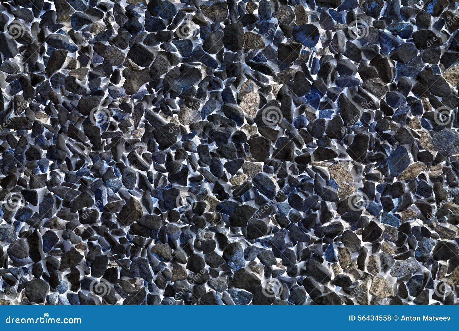 Gravier En Pierre De Granit Photo stock - Image du rocher, groupe: 56434558