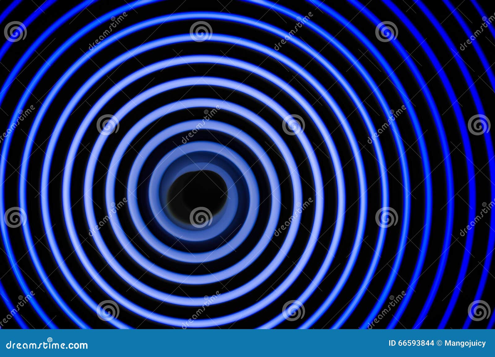 Gravitational Waves Simulation Stock Illustration - Illustration of ...