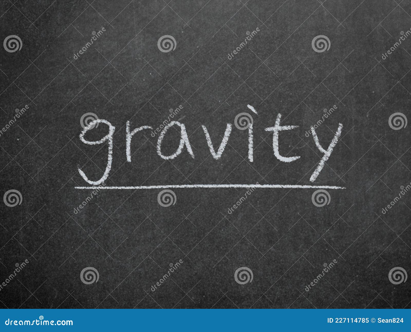 Gravity stock image. Image of text, blackboard, education - 227114785