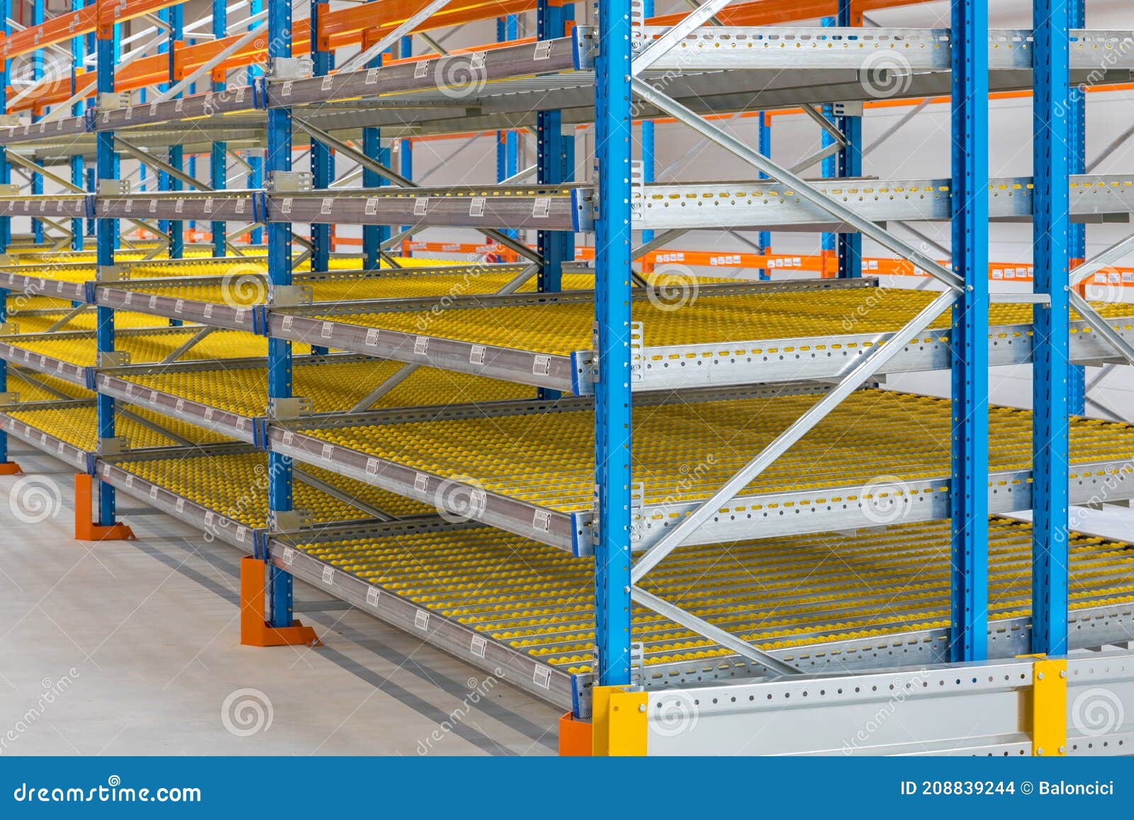 Gravity Conveyor Shelf Royalty-Free Stock Photo | CartoonDealer.com ...