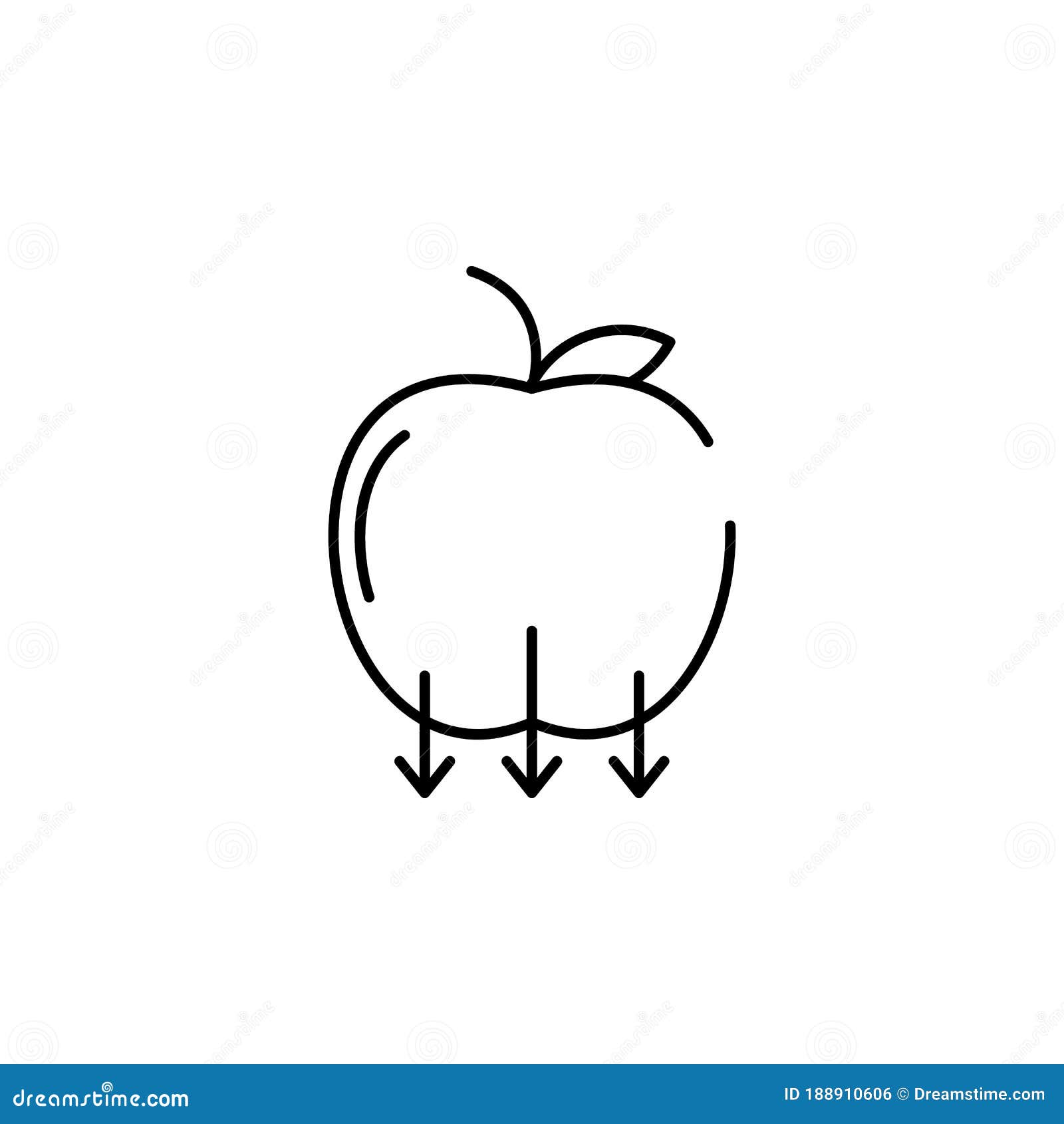 Gravity Icon. Element of Physics Science for Mobile Concept and Web ...