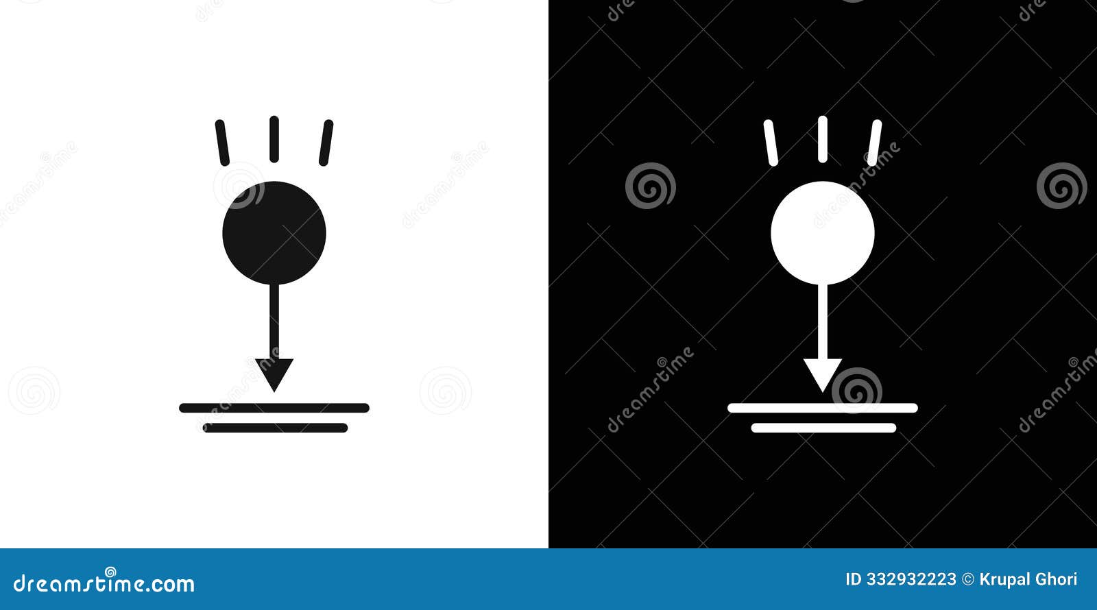 Gravity Icon Logo Set Vector Stock Vector - Illustration of health ...
