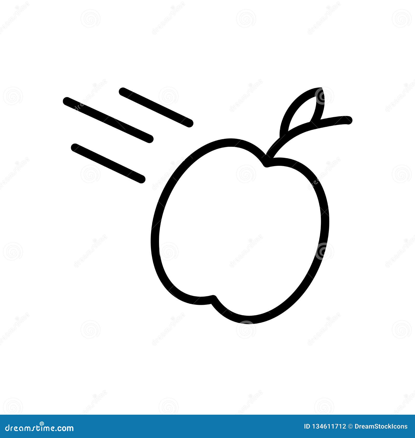 Gravity Icon Vector Isolated on White Background, Gravity Sign Stock ...