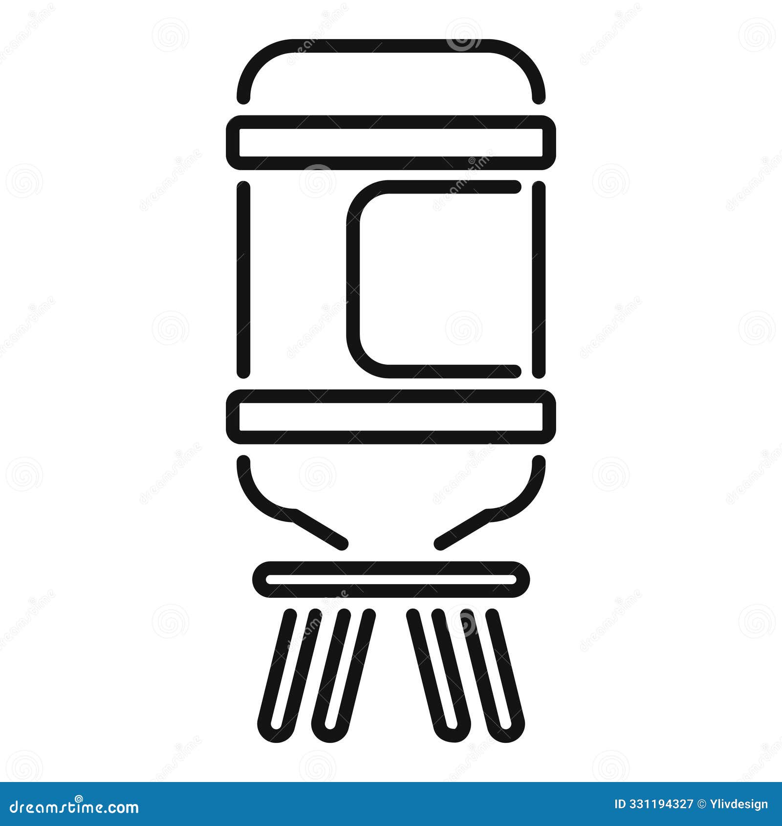 Gravity Filtration Diagram Separating Solids From Liquids Using Filter ...