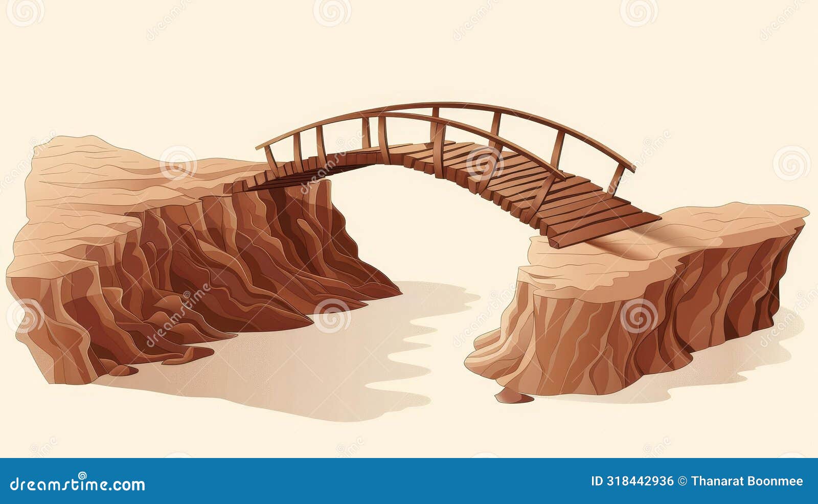 A Gravitydefying Bridge that Twists and Bends Uniquely, Ai Generated ...