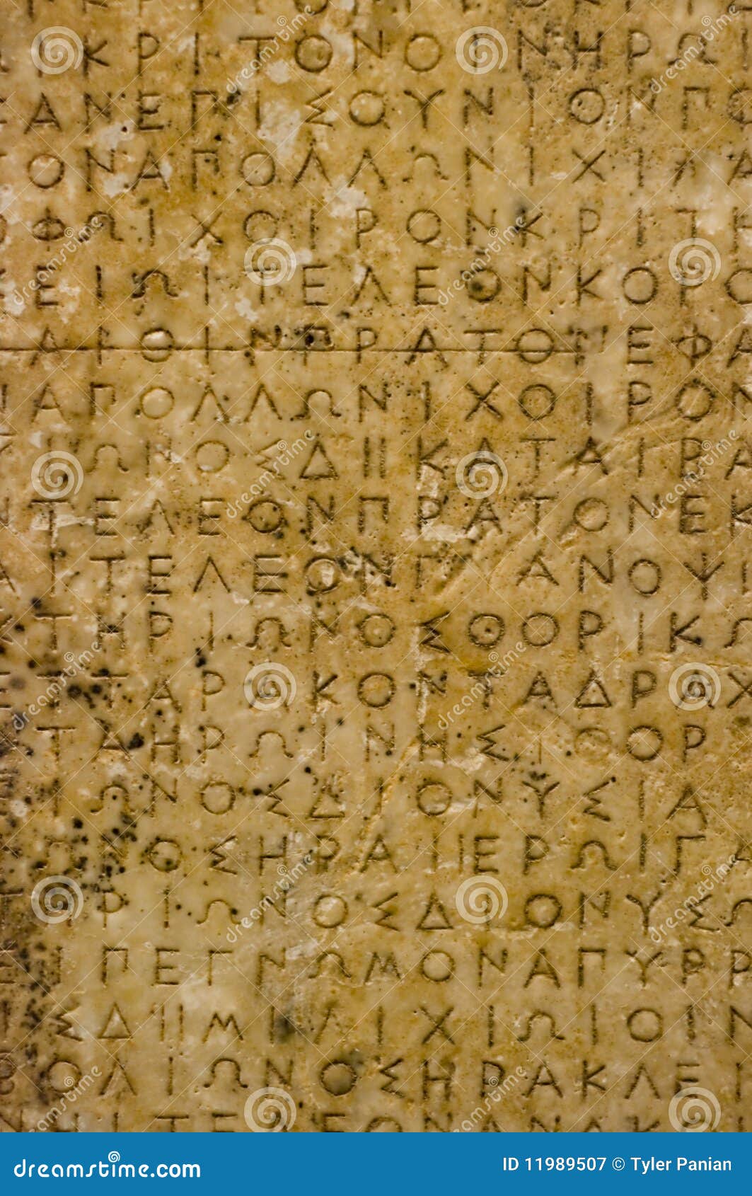 Gravures grecques image stock. Image du marbre, langage - 11989507