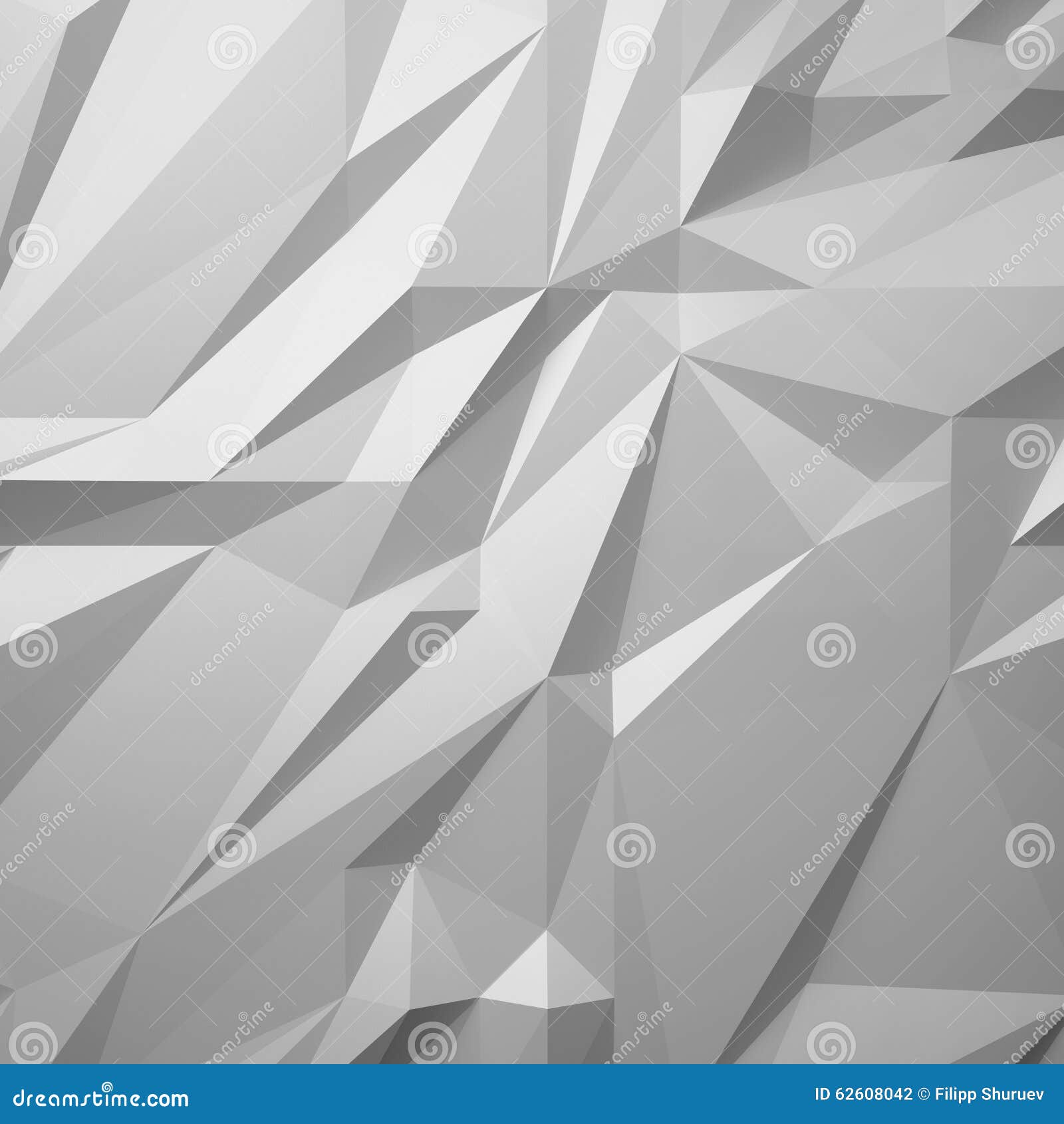 Gray Abstract Background Low Poly Stock Illustration - Illustration of ...