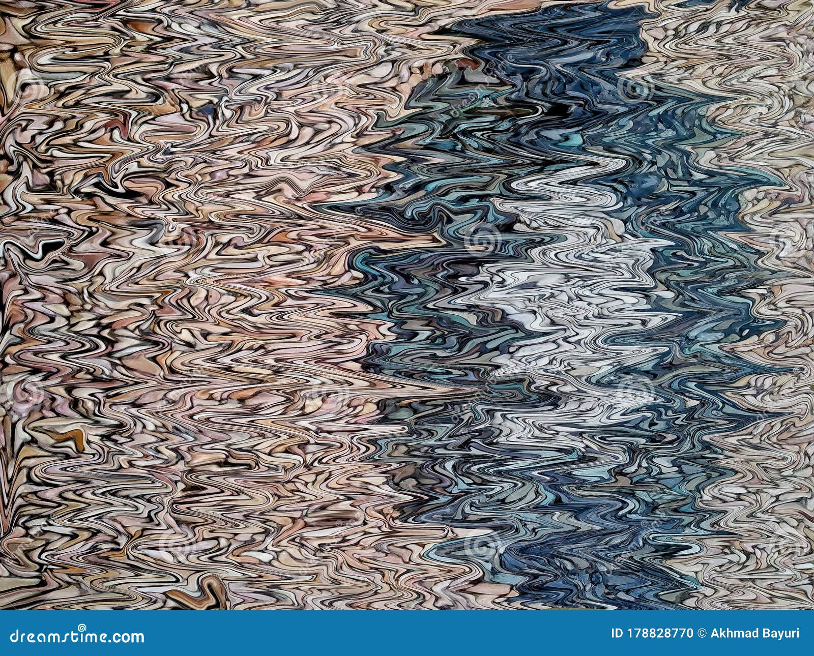 Gray Abstract Background with Ripples Stock Illustration - Illustration ...