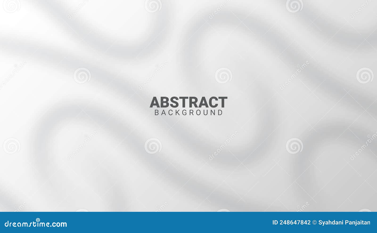 Gray Abstract Background with Wavy Shadow Stock Vector - Illustration ...
