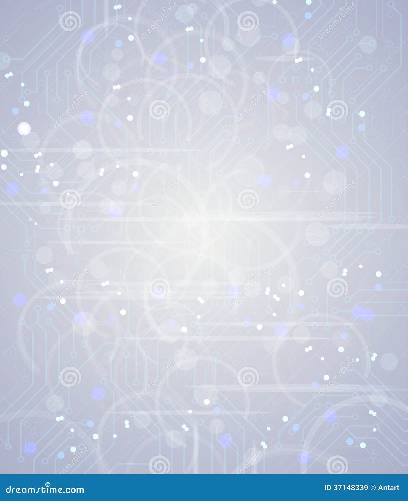 Gray Abstract circuit stock vector. Illustration of high - 37148339