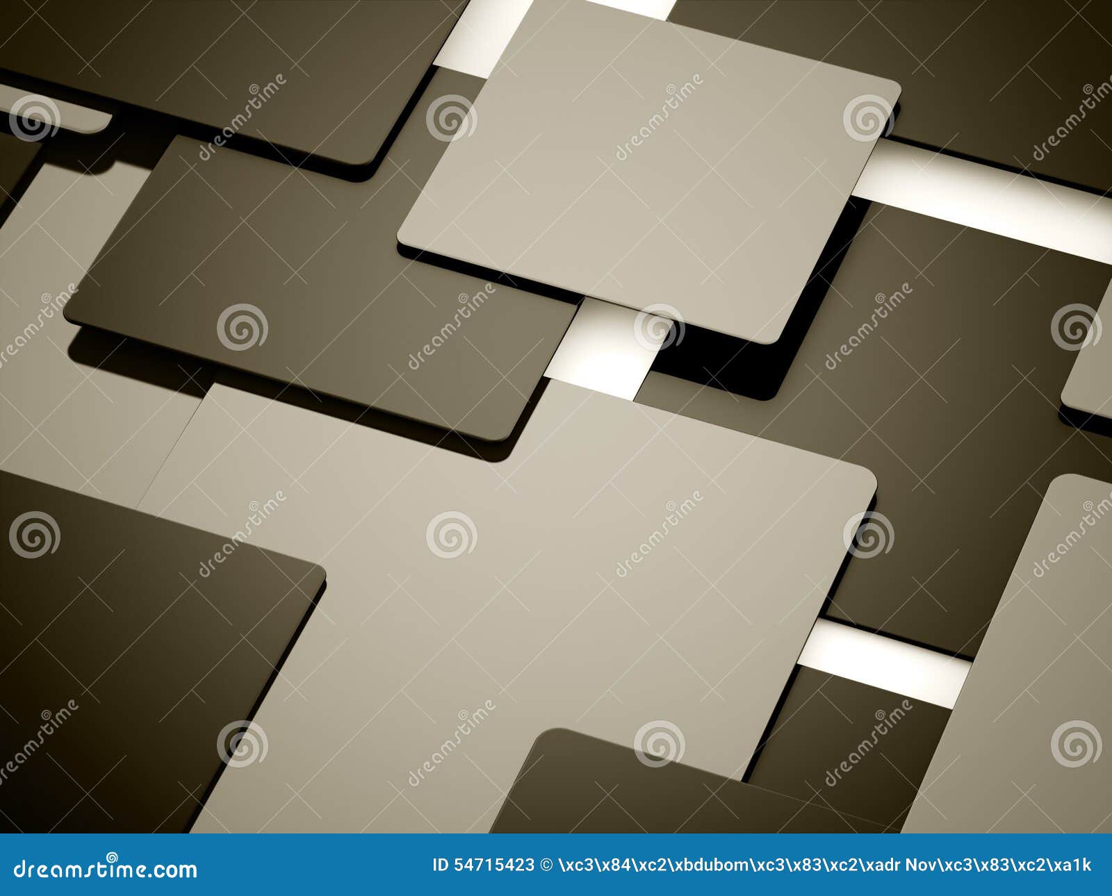 Gray Abstract Cubes Concept Stock Illustration - Illustration of ...