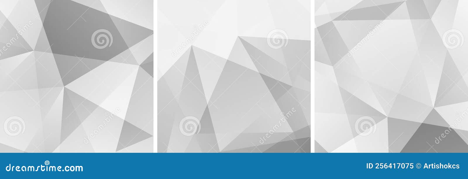 Gray Abstract Geometric Backgrounds. Triangle Grey Geometric Pattern ...