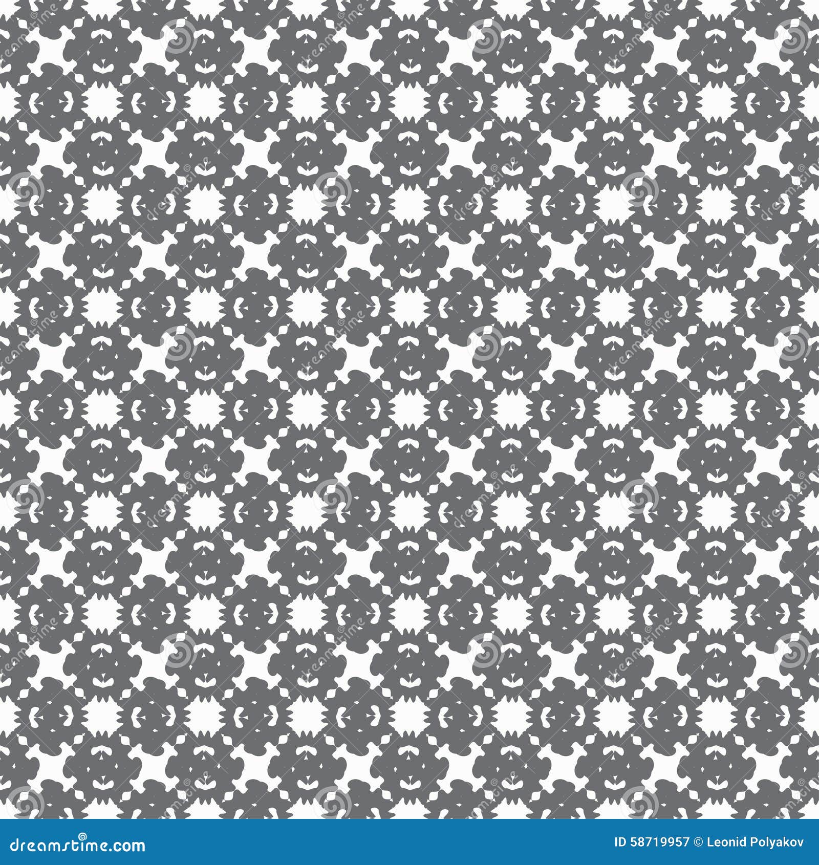 Gray Abstract Objects on a Light Background Seamless Pattern Stock ...
