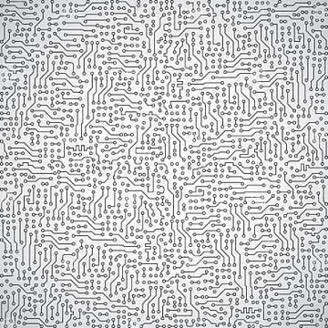 Gray Abstract Vector Background - Electrical Engin Stock Vector ...