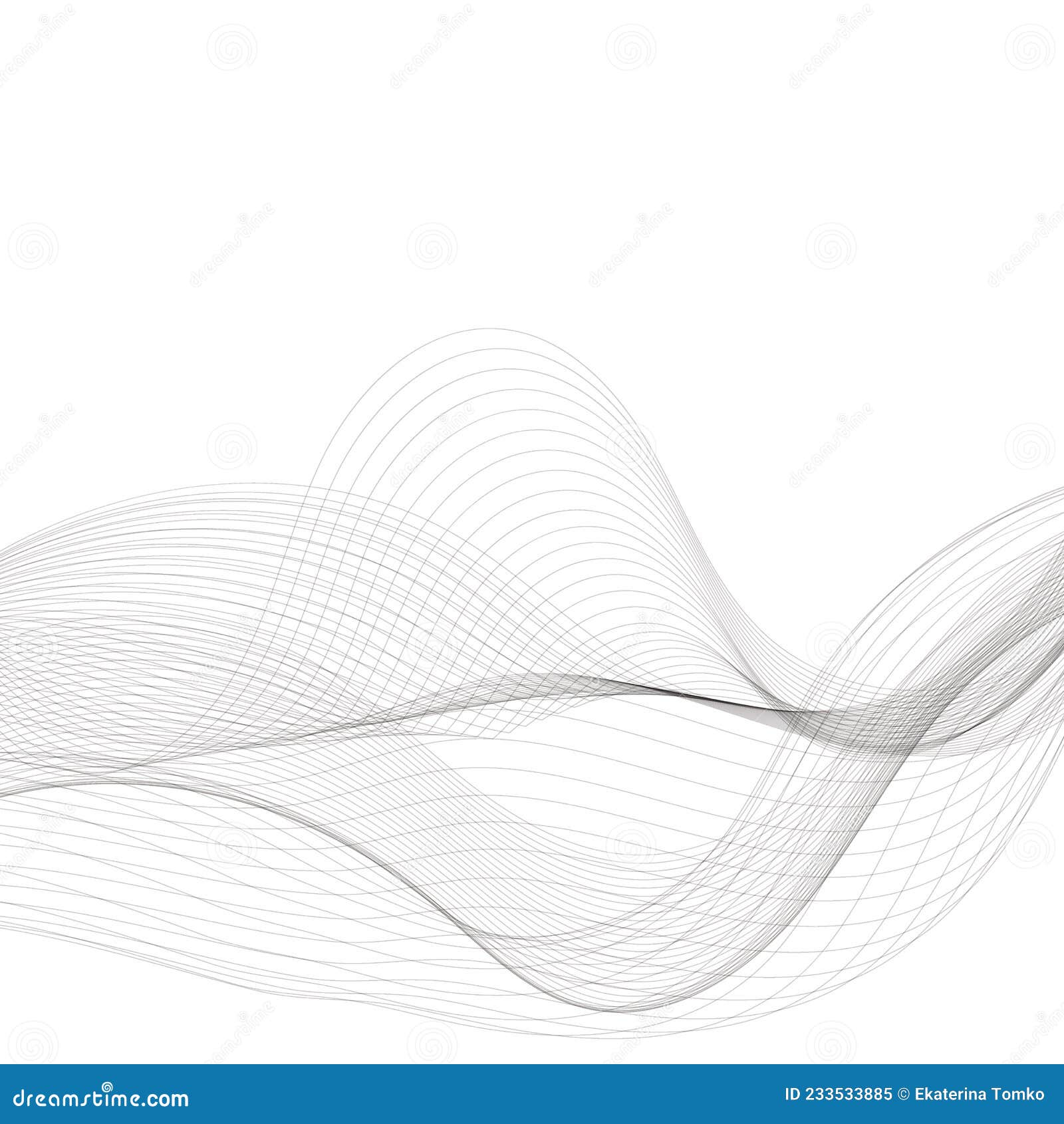 Gray Abstract Wave. Background. Design Element. Eps 10 Stock Vector ...