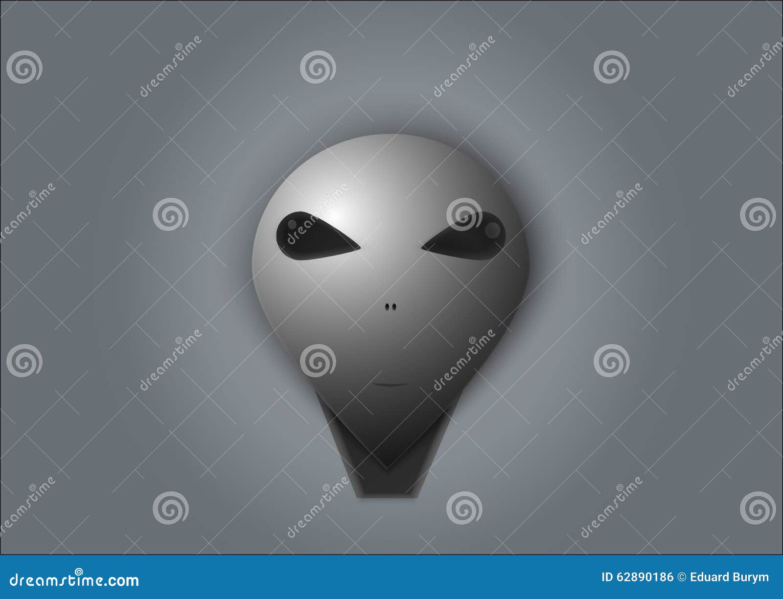 Gray alien stock vector. Illustration of adults, planet - 62890186