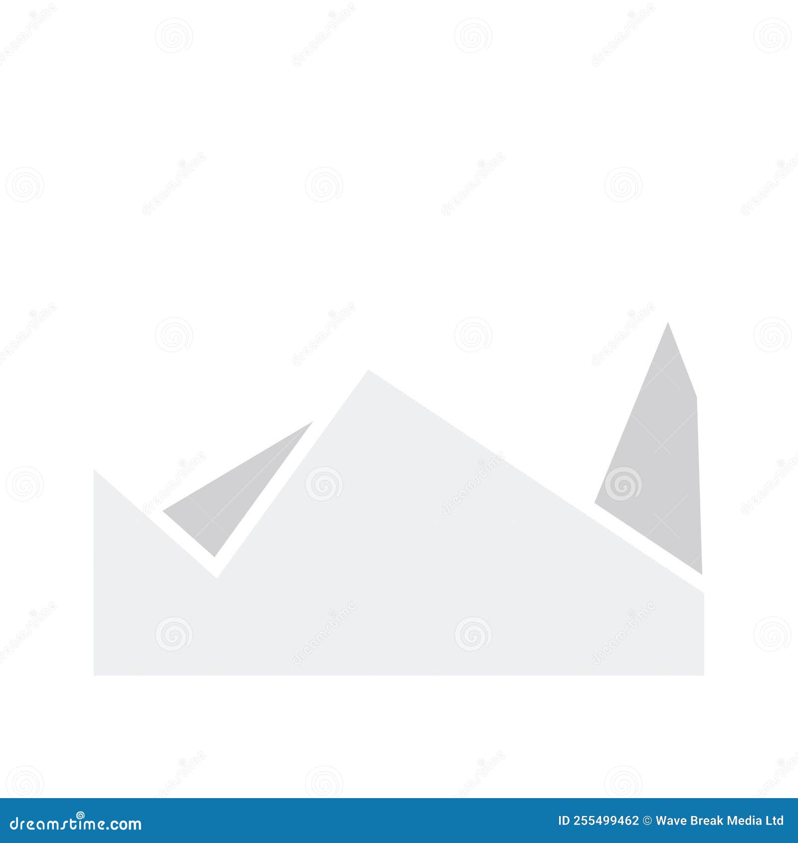 Gray area chart stock illustration. Illustration of composite - 255499462