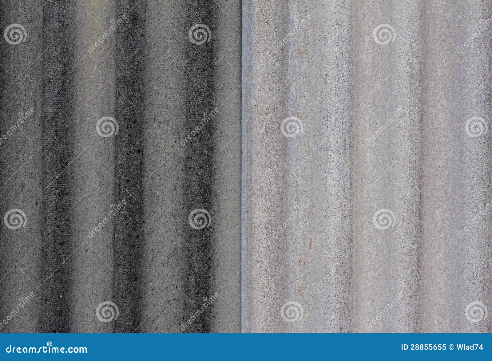 Gray Background of Asbestos Roof Surface Stock Image - Image of shiver ...