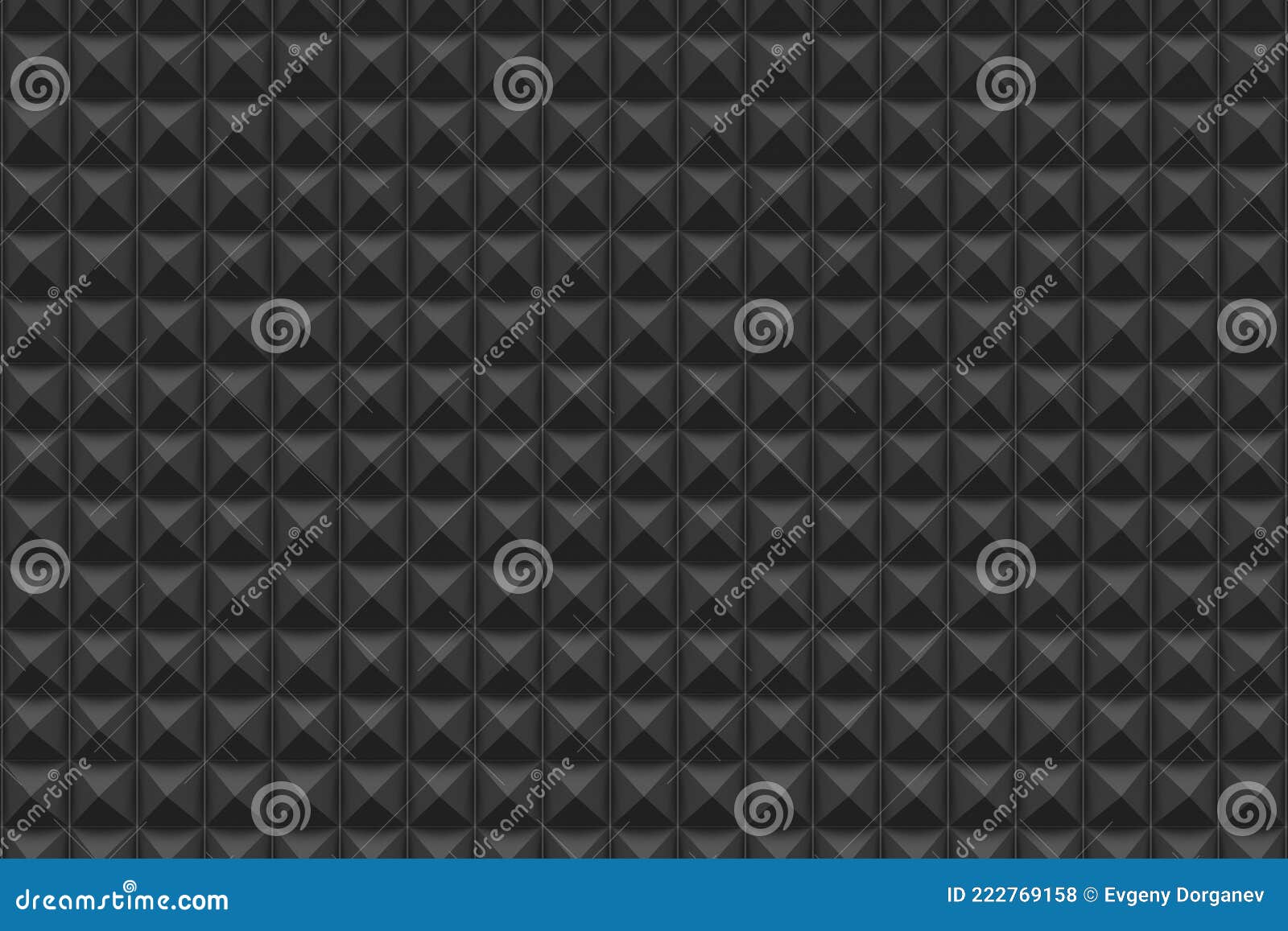 Gray Background in the Form of Small Pyramids 3D Rendering Stock ...