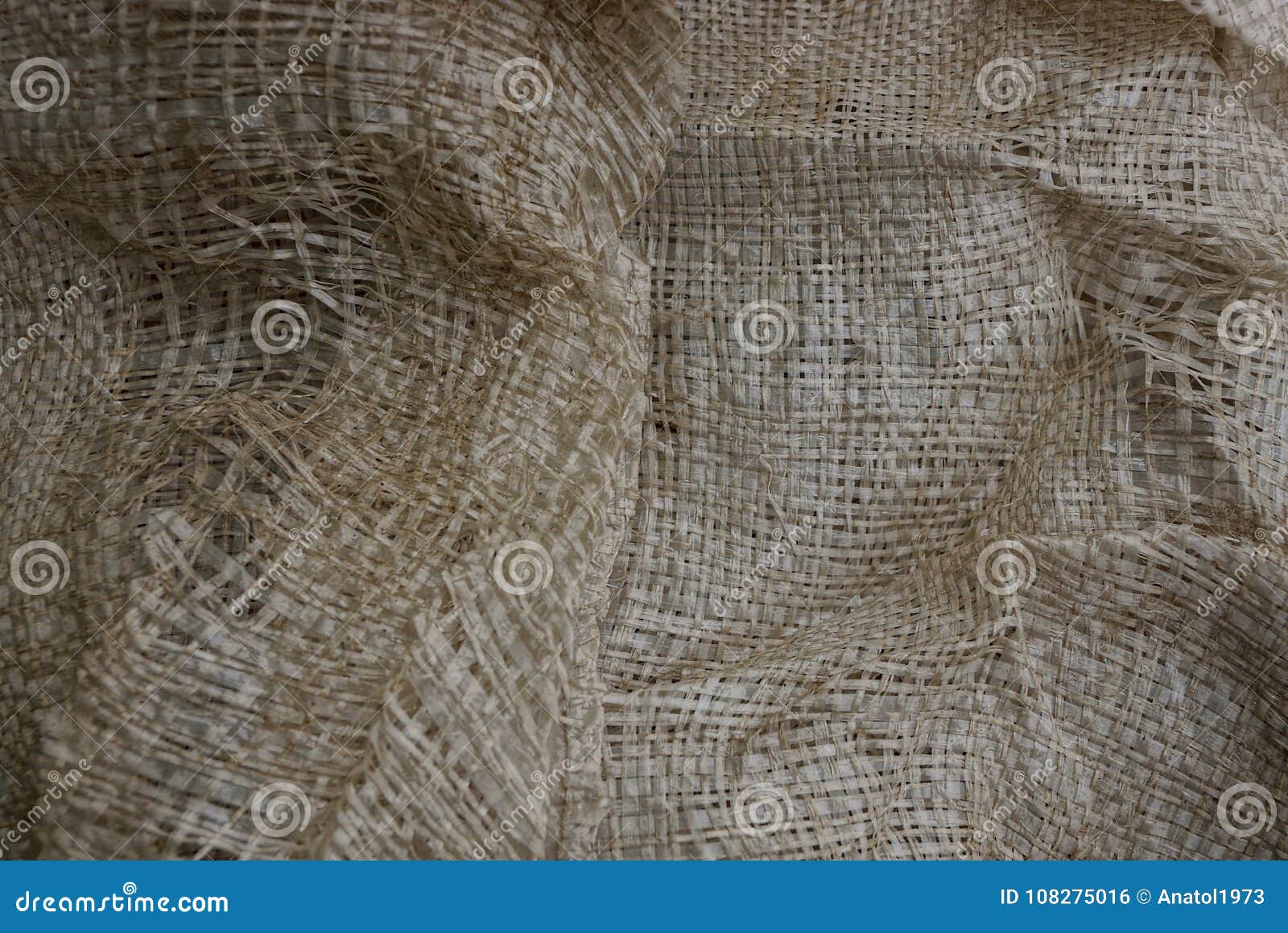 Gray Background from a Fragment of a Torn Bag Stock Photo - Image of ...