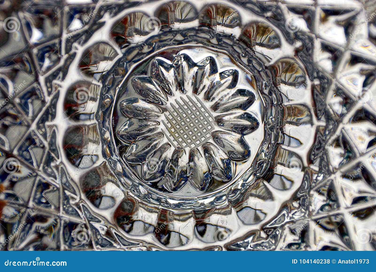 Gray Texture of Glass with a Pattern Stock Photo - Image of fluted ...