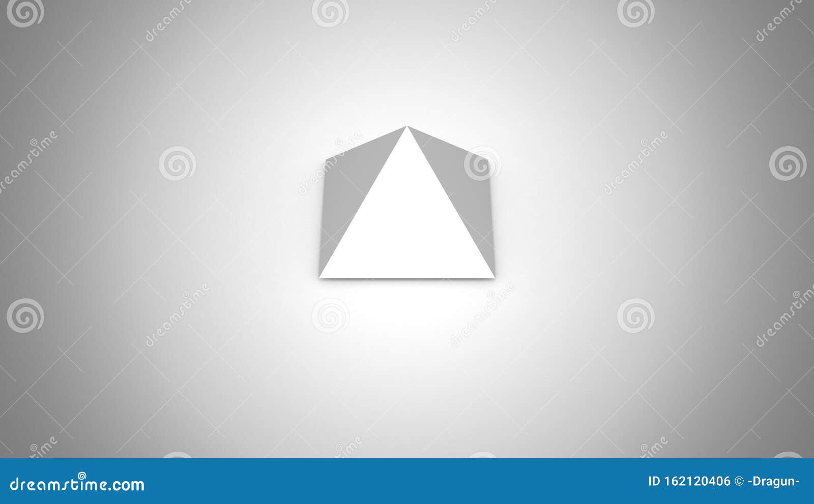 Infinite Pyramid stock footage. Video of shape, action - 162120406