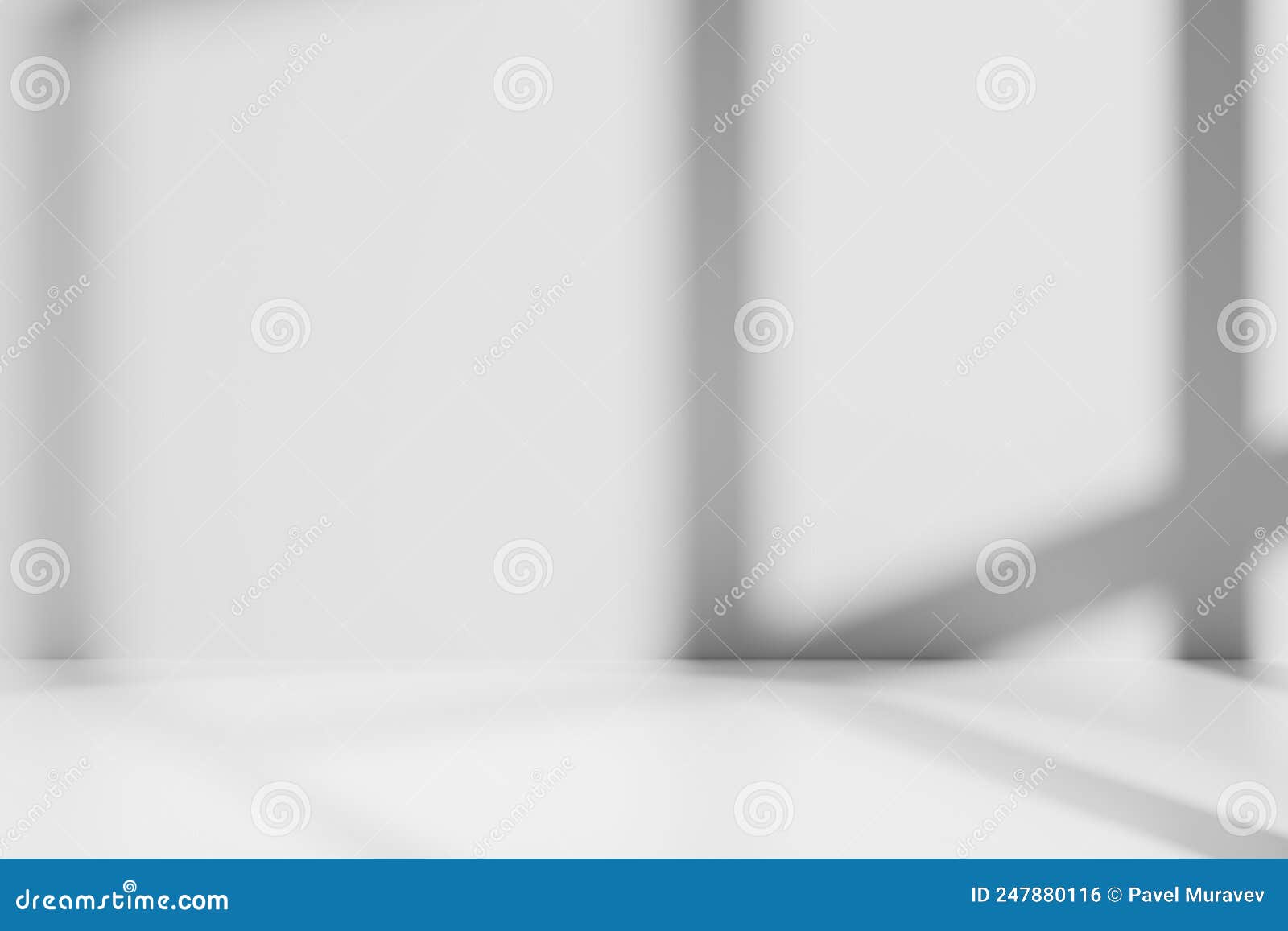 Gray Background for Product Presentation with Beautiful Lights and ...