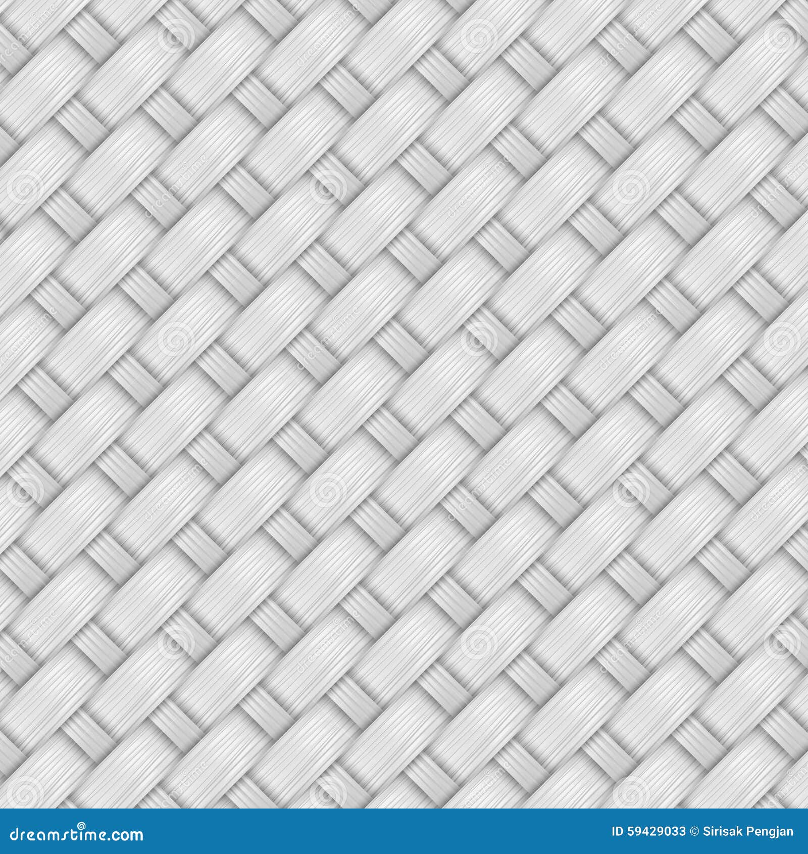 Gray Bamboo Weave Texture and Background Vector Stock Vector ...