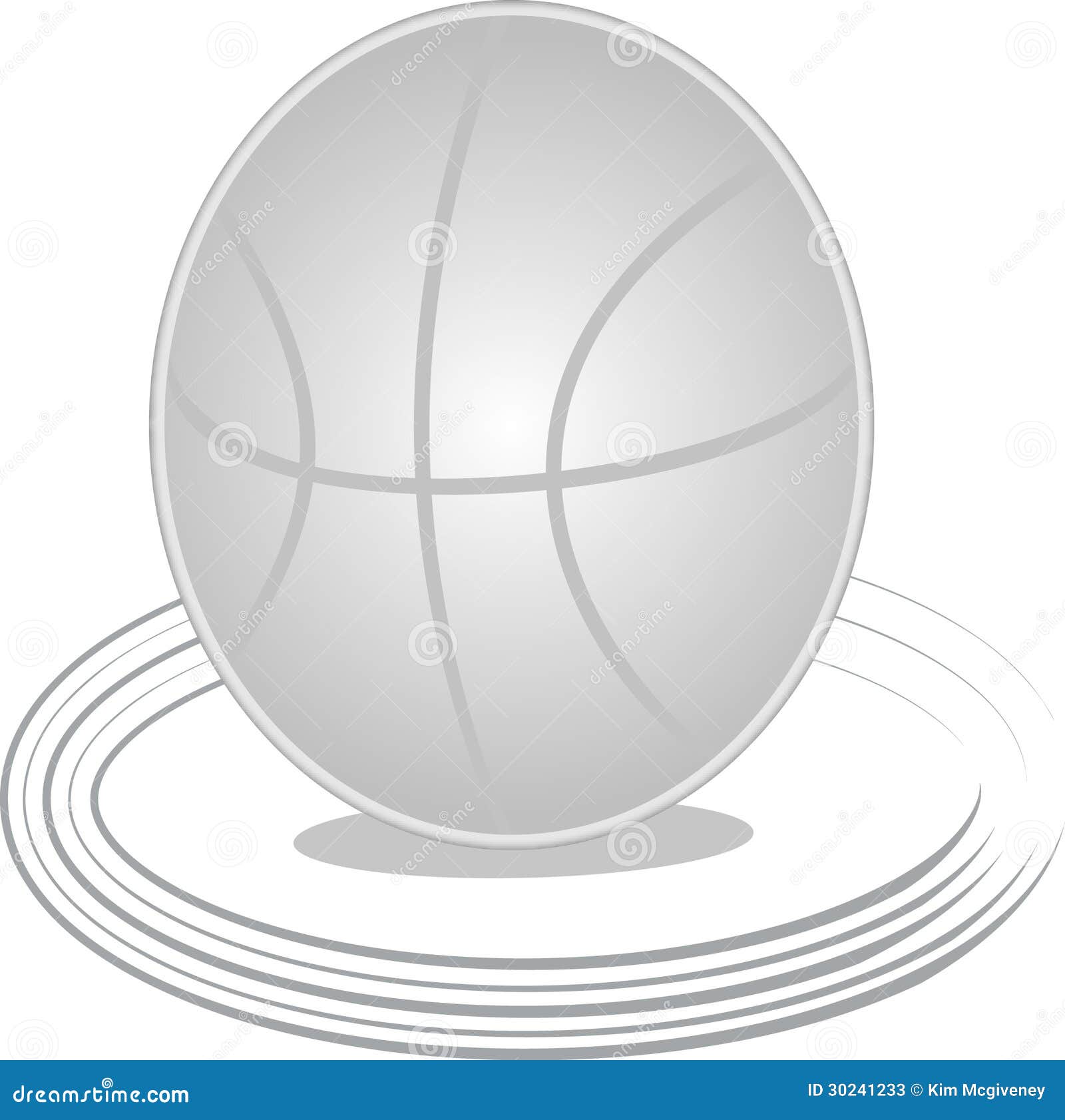 Gray Basketball stock illustration. Illustration of youth - 30241233