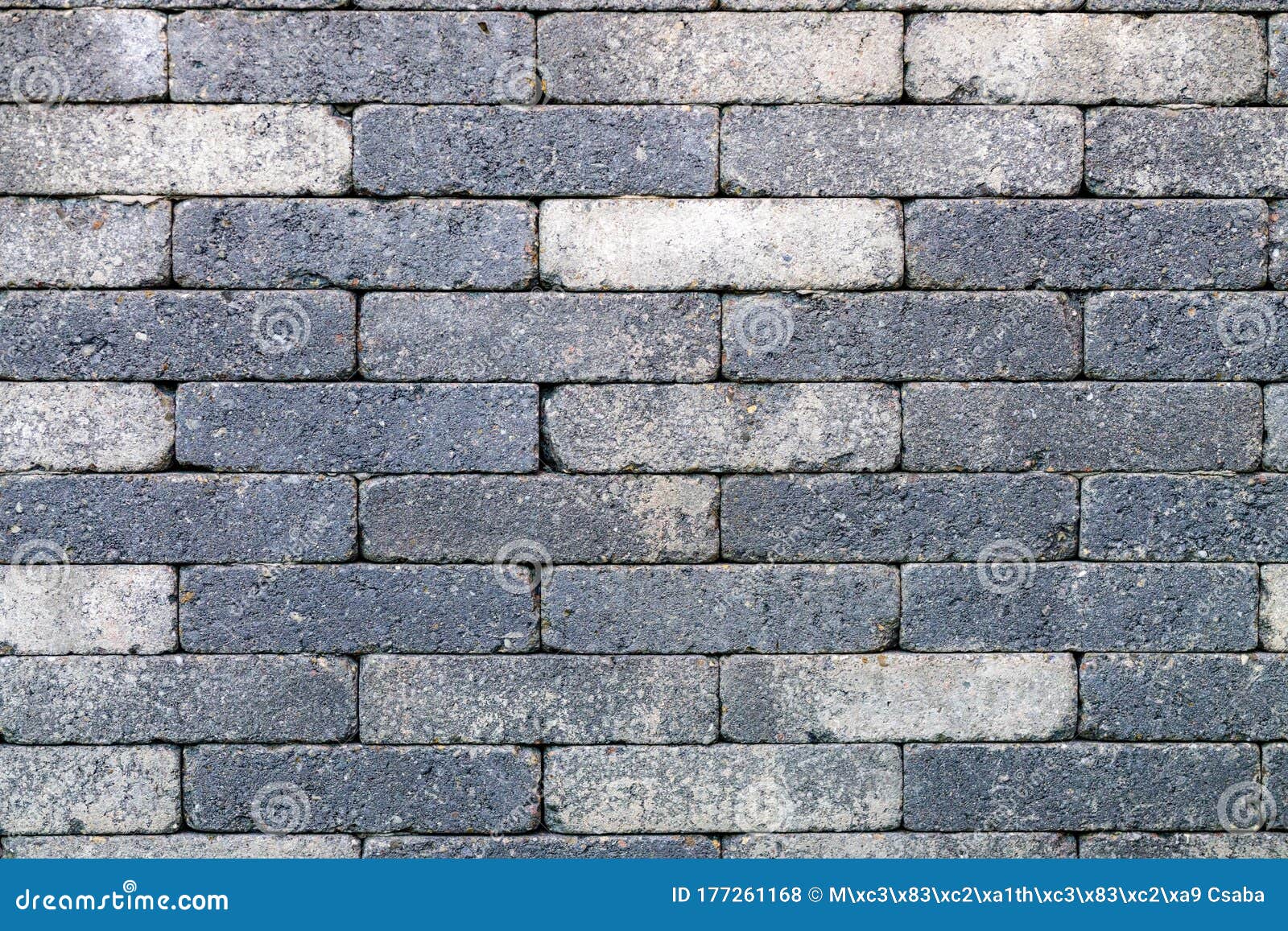Gray Beton Brick Wall Background or Texture Stock Photo - Image of ...
