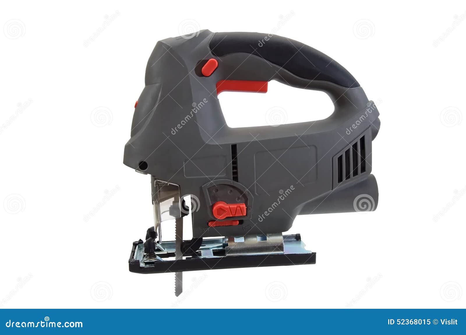 Gray and Black Electrical Jig Saw Stock Image - Image of electric ...