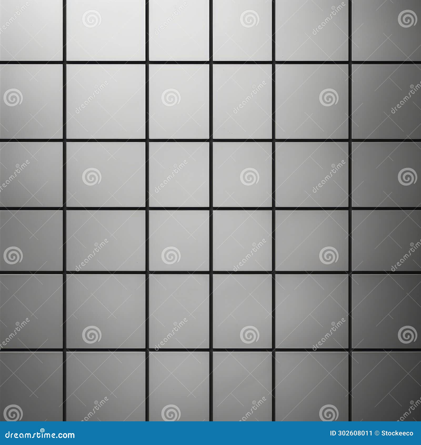 Simplistic Silver Tiled Grid Background Rendered in Unreal Engine Stock ...