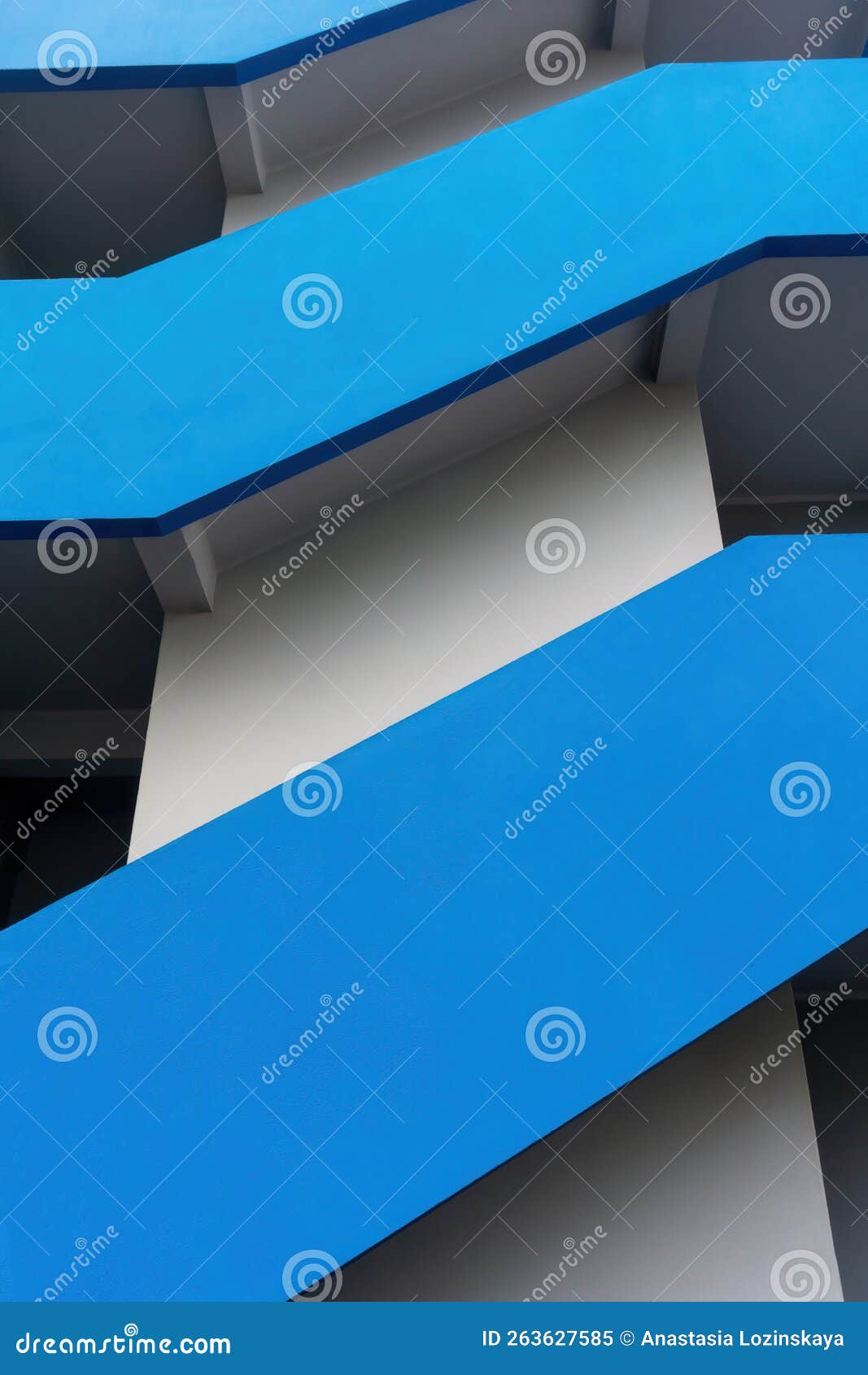 Gray - Blue Architectural Building Bottom View Royalty-Free Stock ...