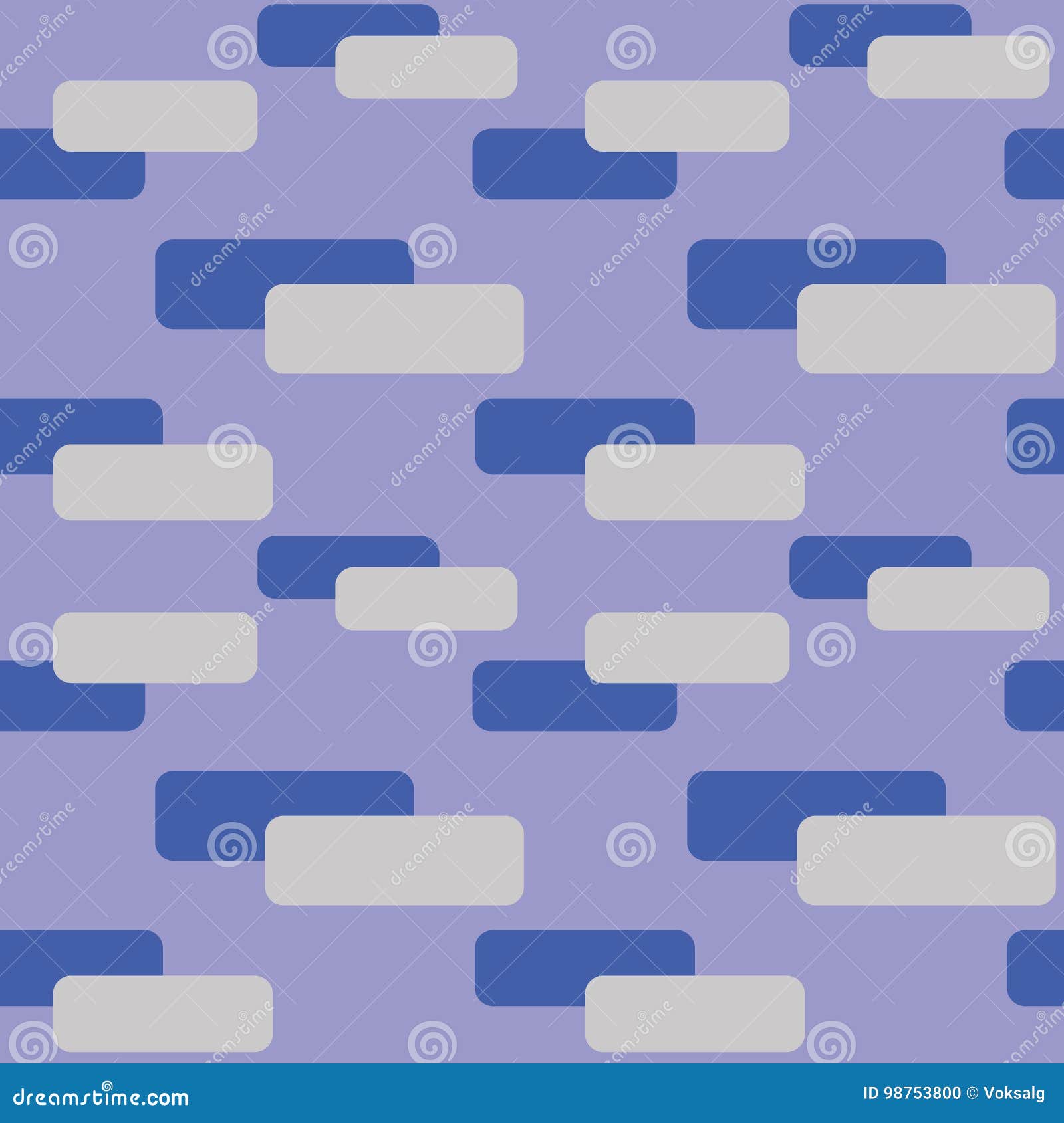 Gray and Blue Rectangles with Rounded Edges on a Light Blue Back Stock ...