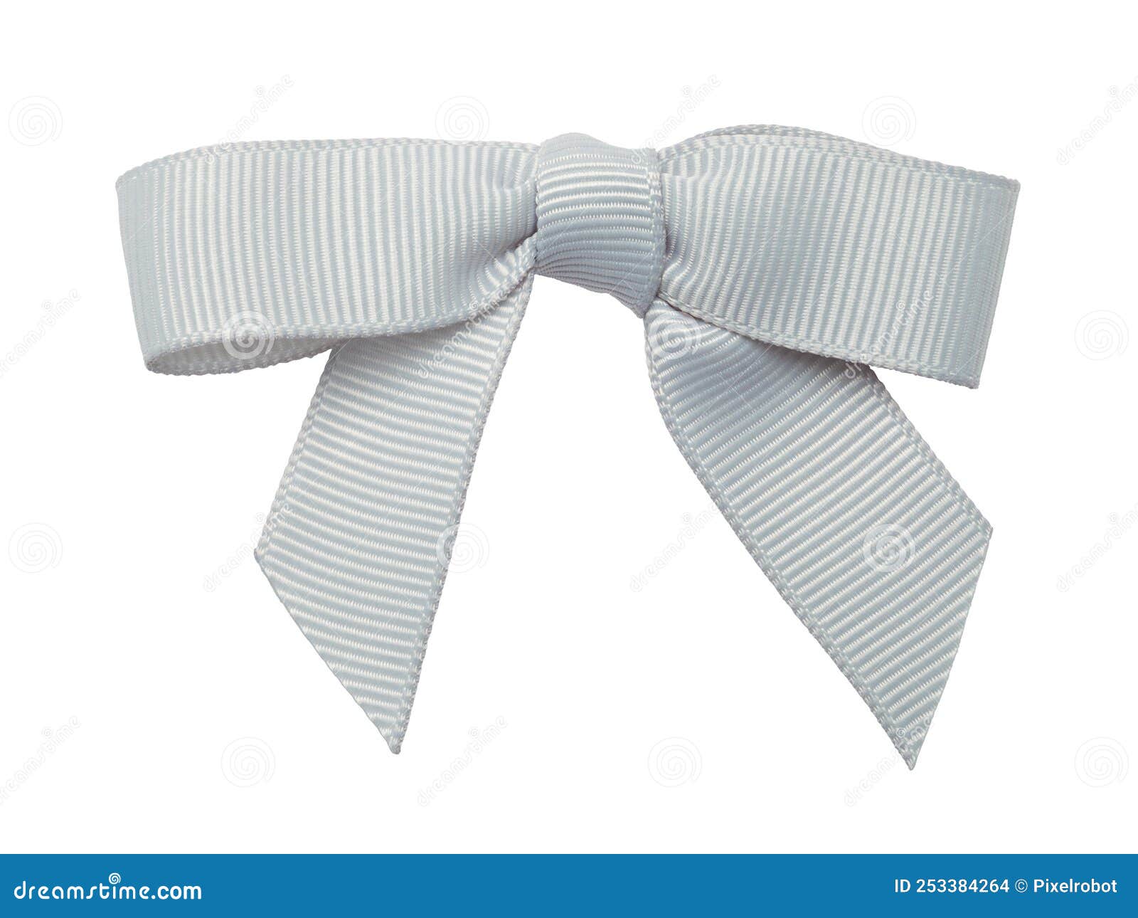 Gray Bow stock photo. Image of fabric, gift, tied, christmas - 253384264