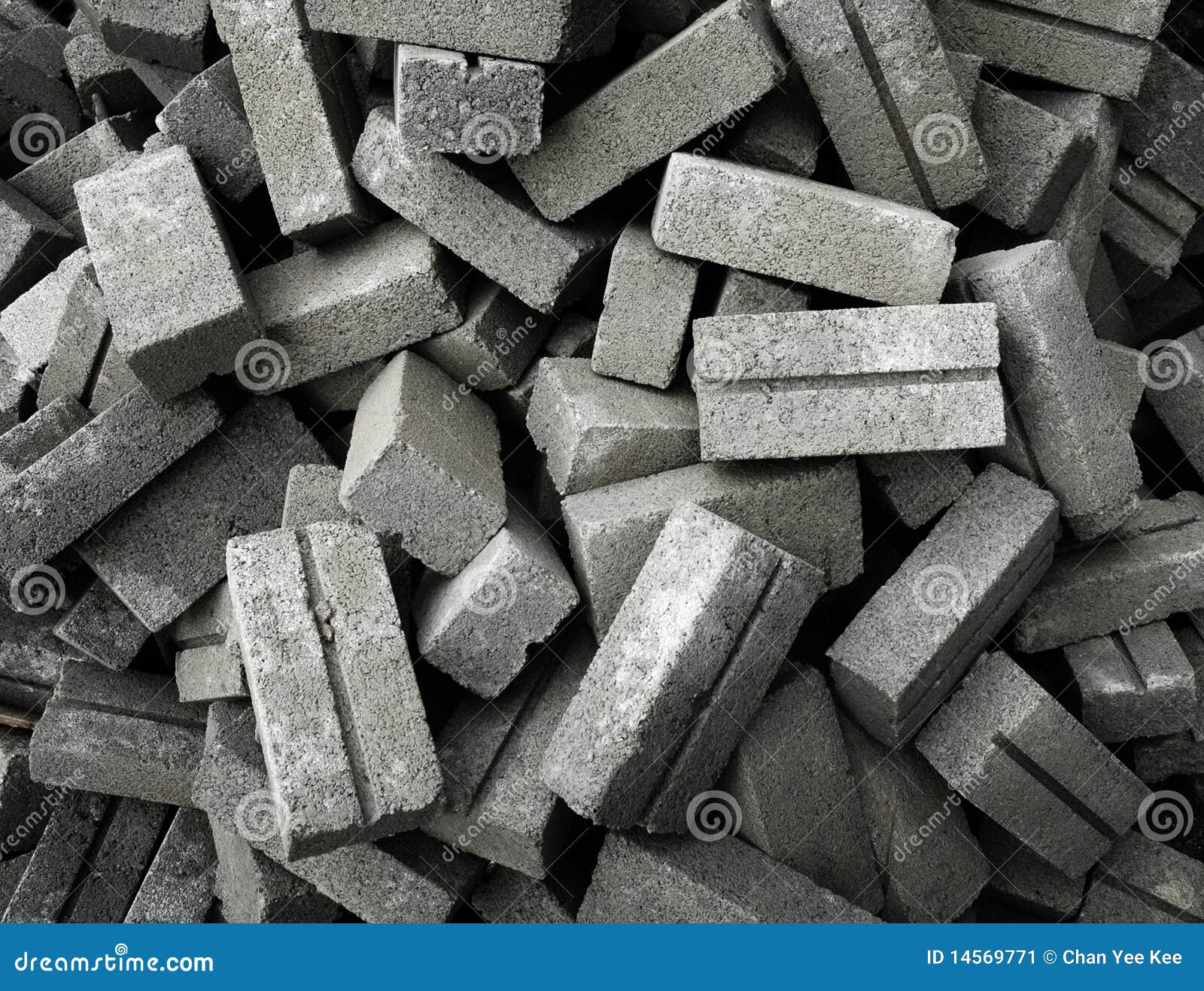 Gray brick stock image. Image of frame, background, cubes - 14569771