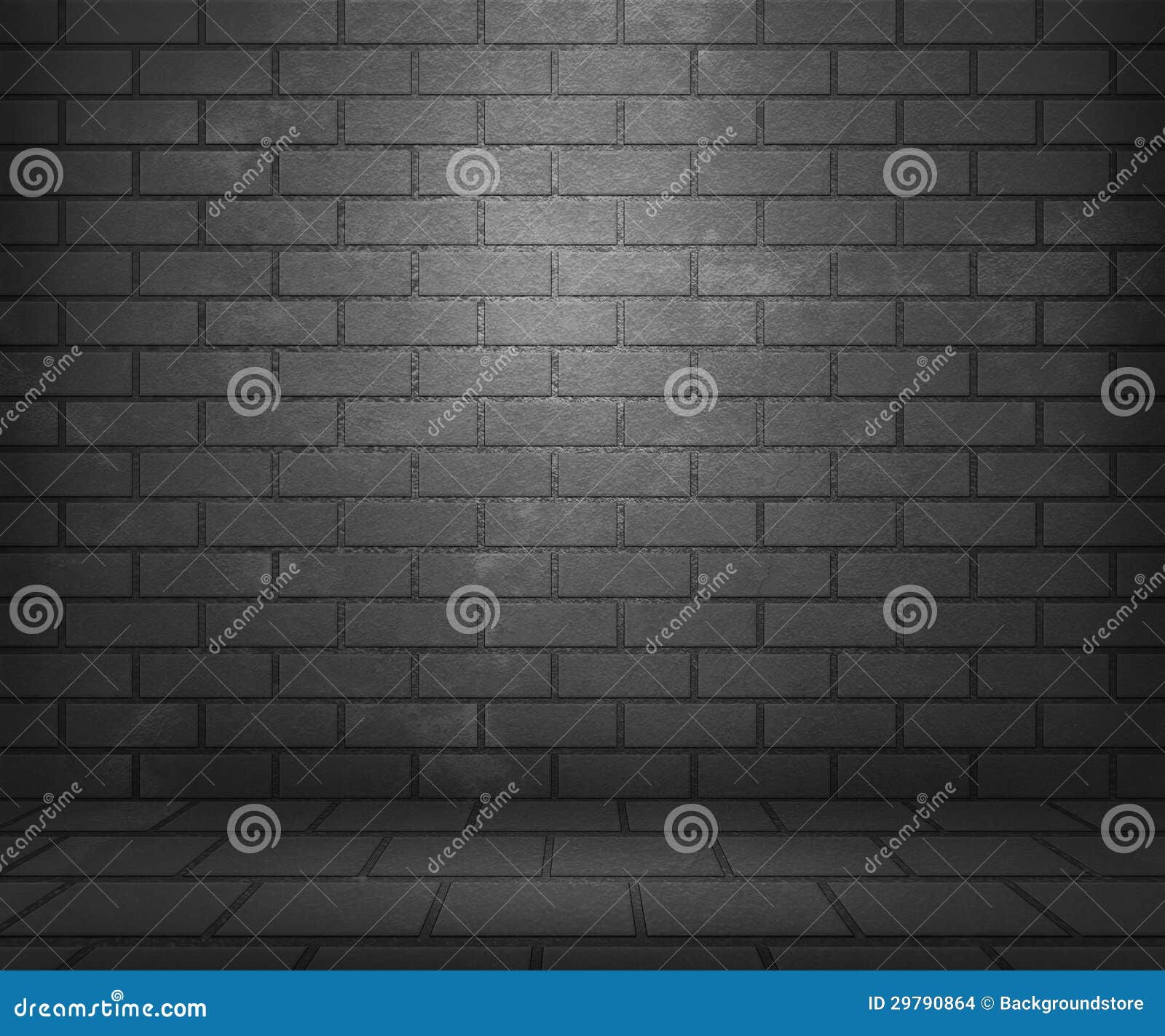 Gray Brick Stage Background Photo stock - Image du plancher, intérieur ...