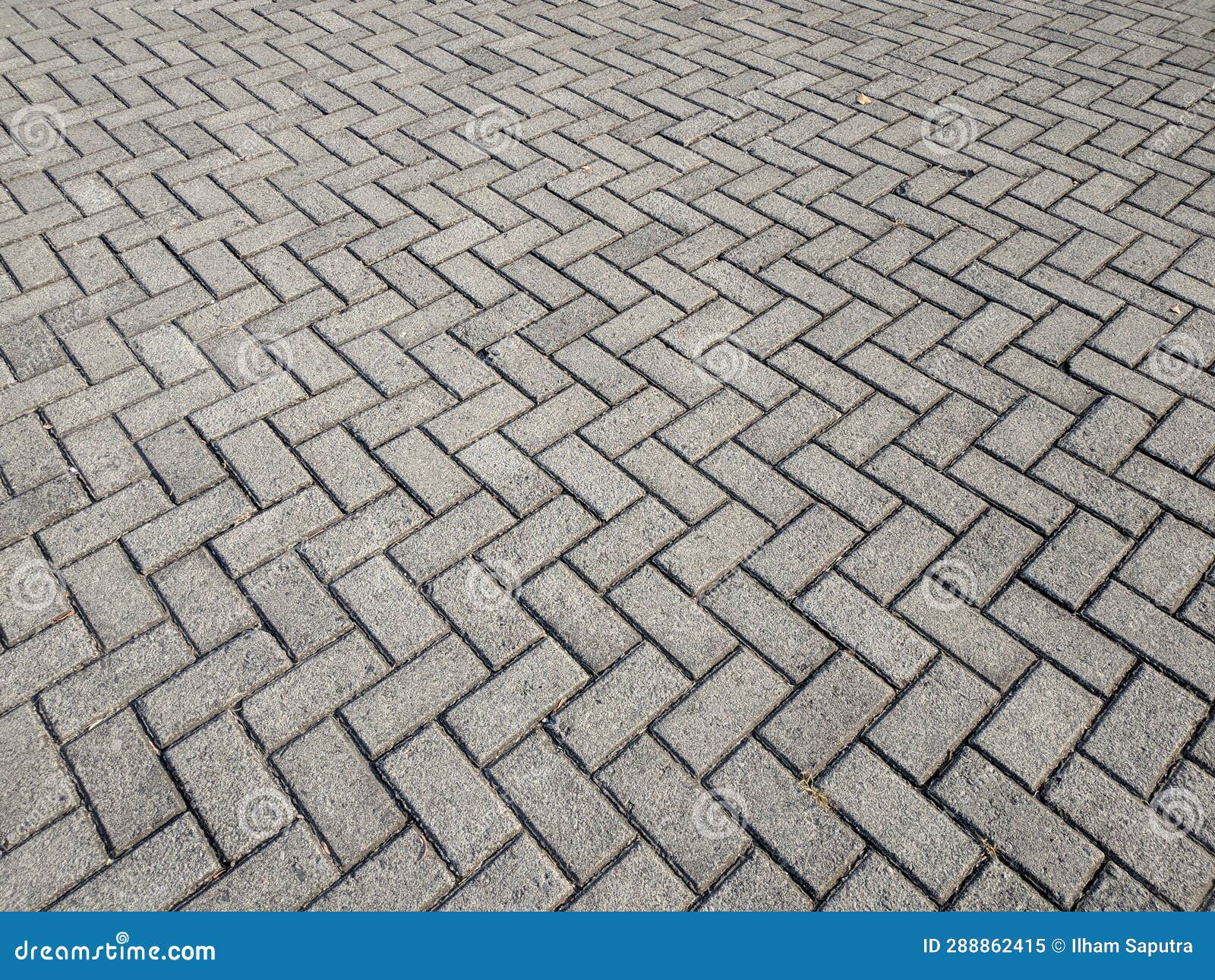 Gray Brick Stone Pavement. Pavement in Vintage Design Ground Flooring ...