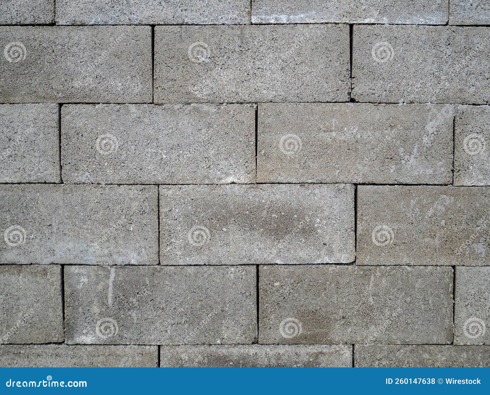 Gray Brick Stone Wall with Pattern Stock Photo - Image of material ...