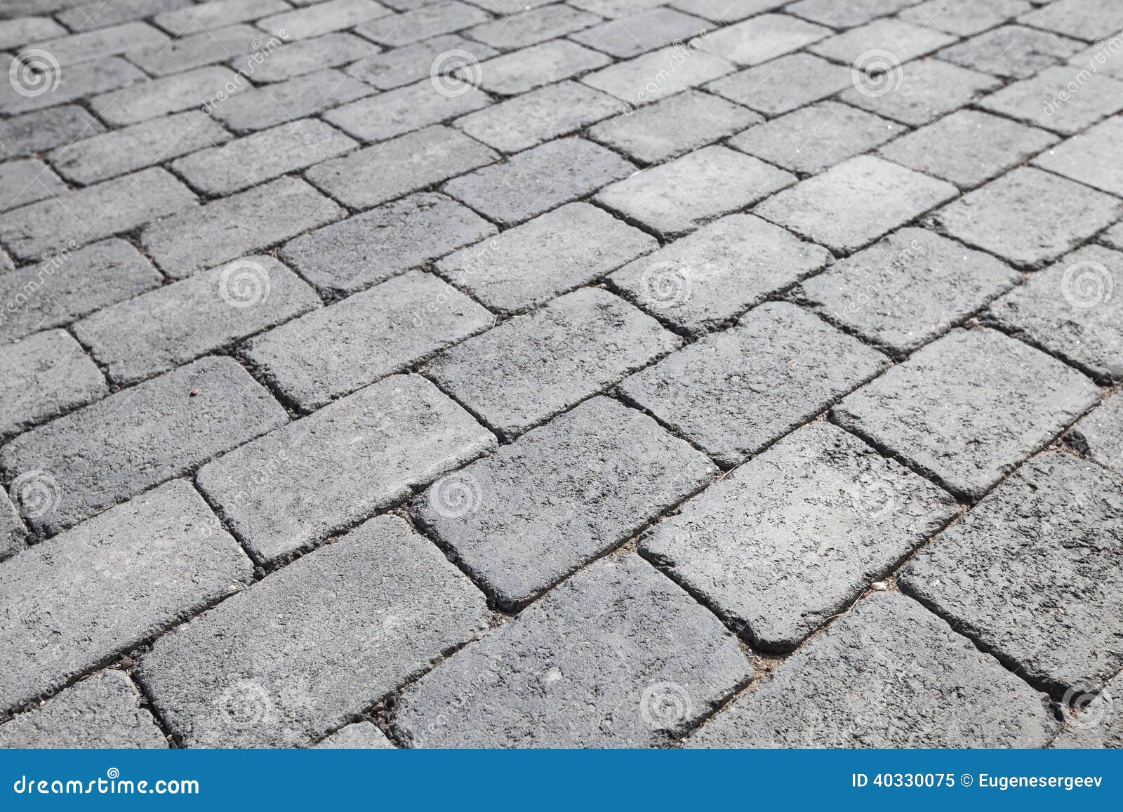Gray Brick Urban Pavement, Background Texture Stock Image - Image of ...