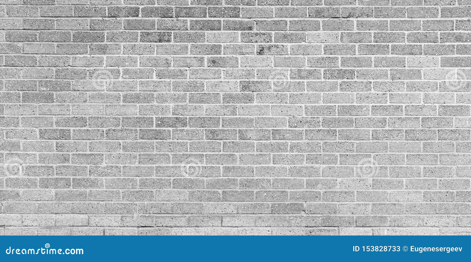 Gray Brick Wall, Frontal View. Background Stock Image - Image of ...