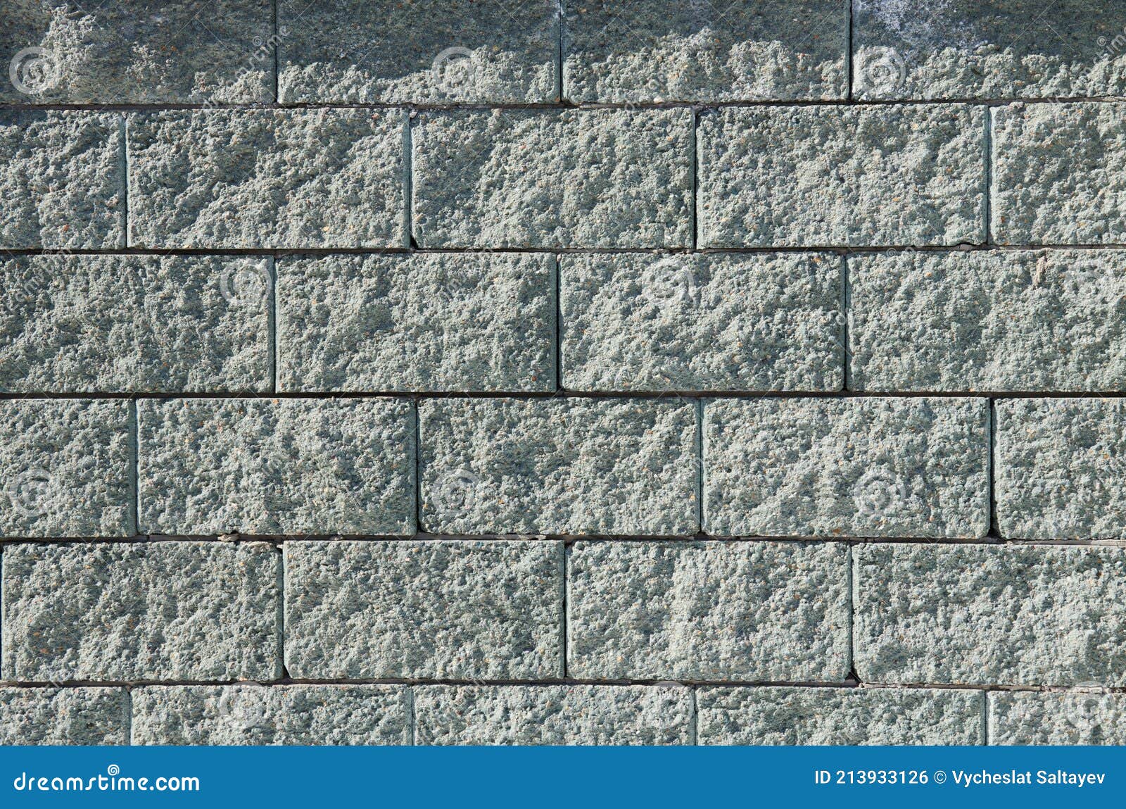 Gray Brick Wall Texture Parallel and Perpendicular Joints Stock Photo ...